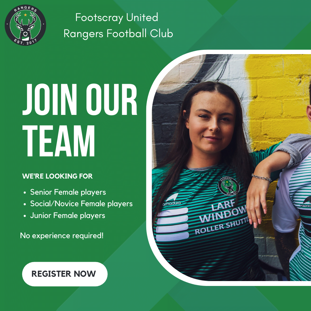 Footscray Rangers Football Club - Female Football is here!